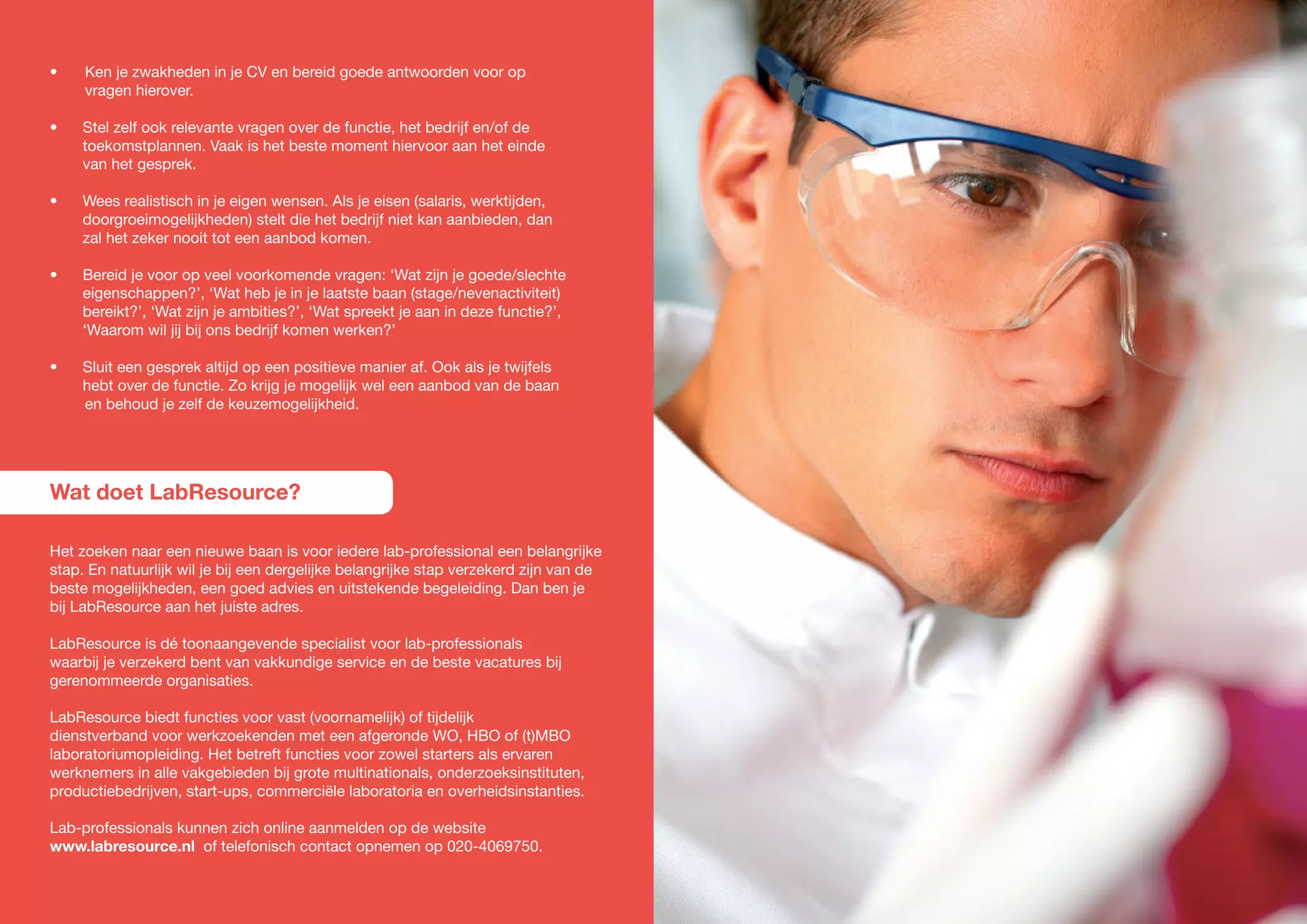 LabResource Sollicitatiebrochure | PDF