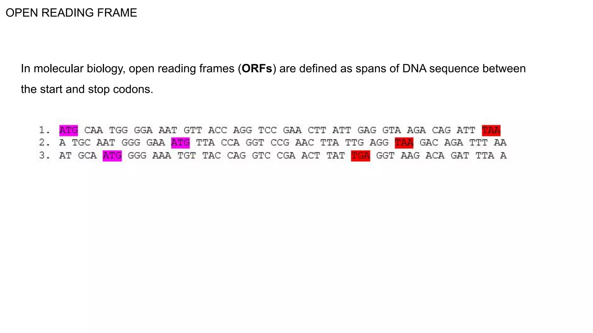 Review Class on Introduction to Bioinformatics | PDF