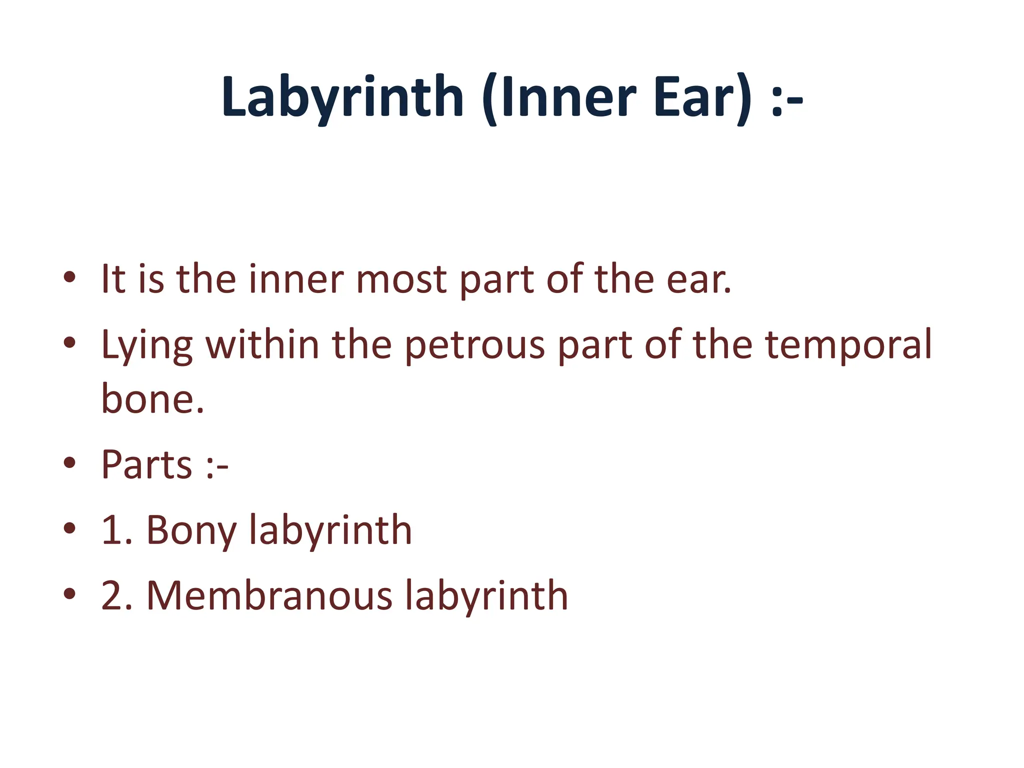 LABRINTITIS. disorder of inner ear affect hearing | PPT