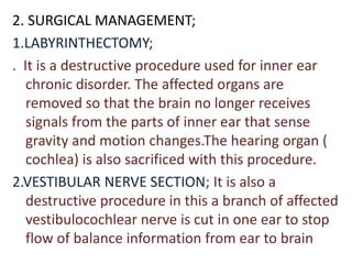 LABRINTITIS. disorder of inner ear affect hearing | PPT