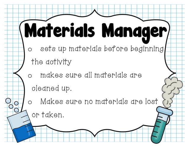The Individual Student Lab roles name tags | PDF