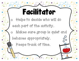 The Individual Student Lab roles name tags | PPT