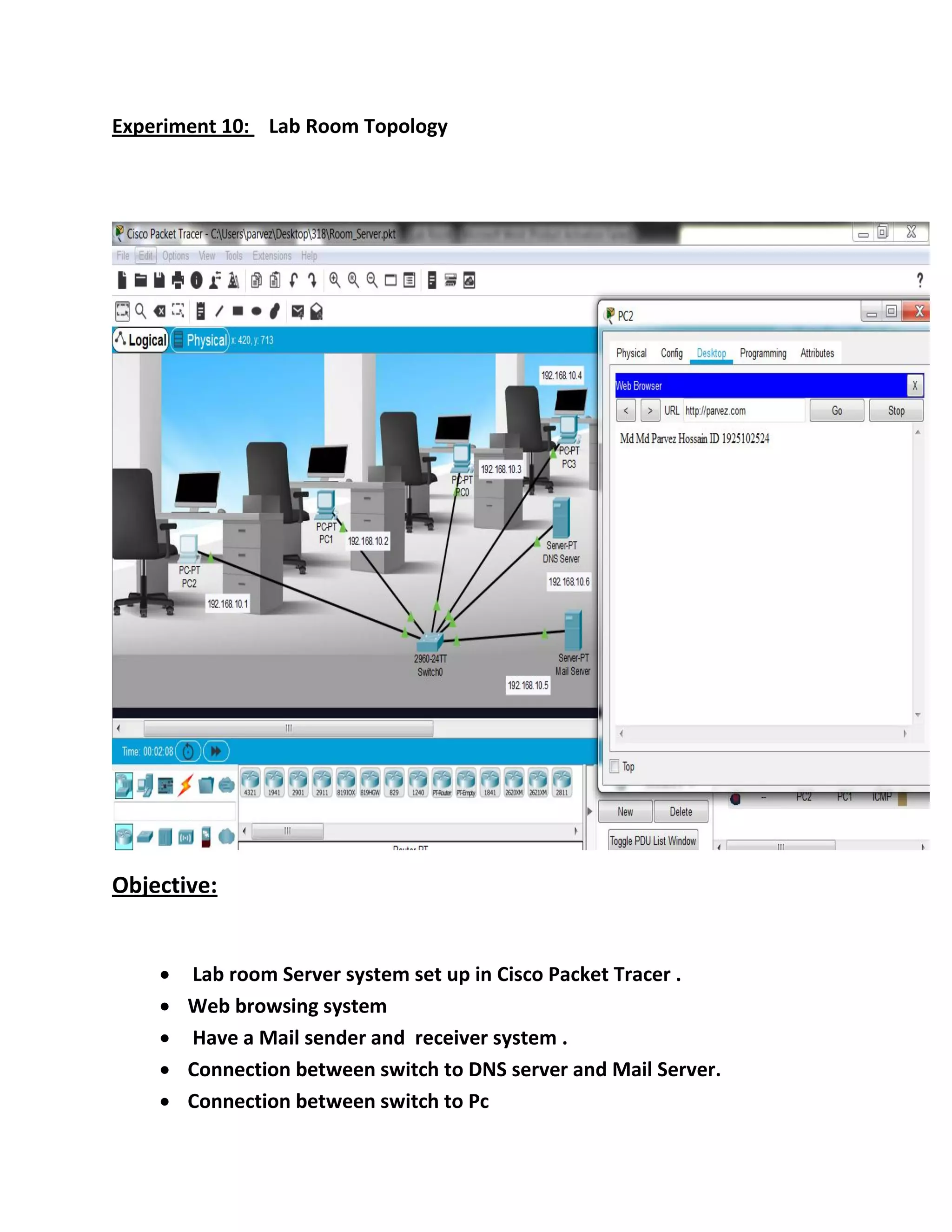 Lab room topology | PDF