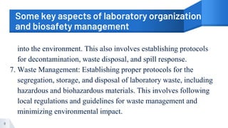Labrotary Org. & Biosefty Management-Sony S..pptx