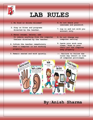 Lab rules | PDF