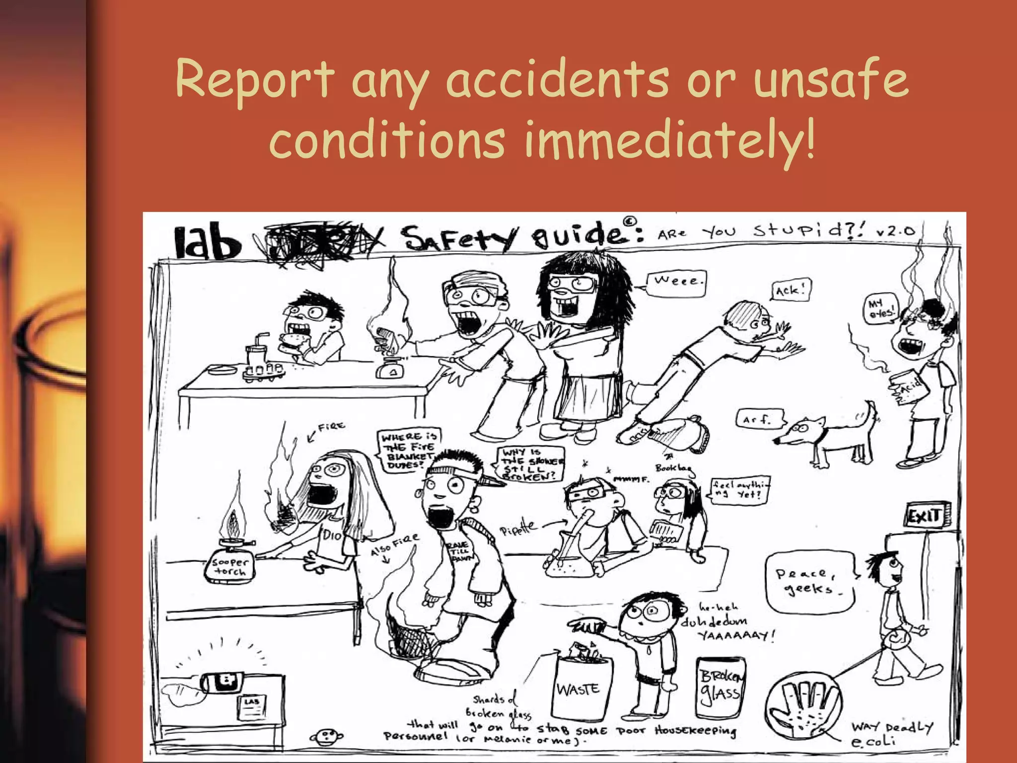 Identify Common Hazards in a Laboratory | PPT