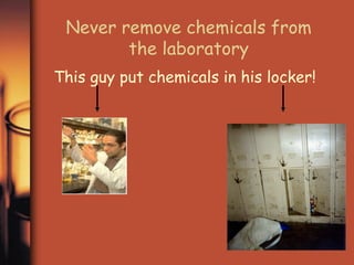 Identify Common Hazards in a Laboratory | PPT