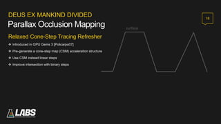 Rendering Techniques in Deus Ex: Mankind Divided | PPTX