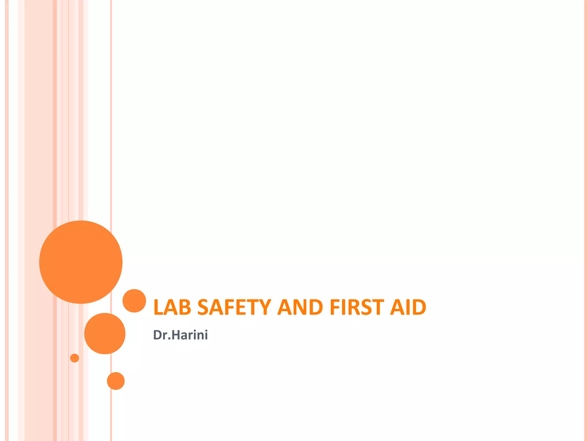 Lab safety and PPE and Biosafety levels | PPT