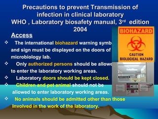 Clinical Laboratory Safety