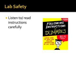 Lab safety | PPT