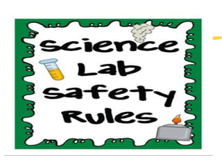 Science Lab Safety Clipart