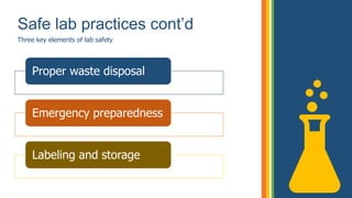 Spectrum Labs Lab safety Overview of protocols | PPTX | First Aid ...