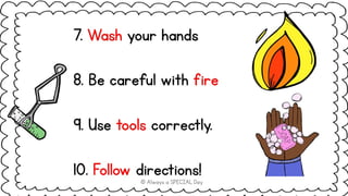 Laboratory Safety for children in the fourth grade | PPTX