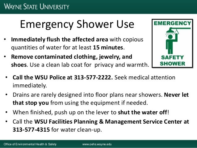 Wayne State University Laboratory Safety Training