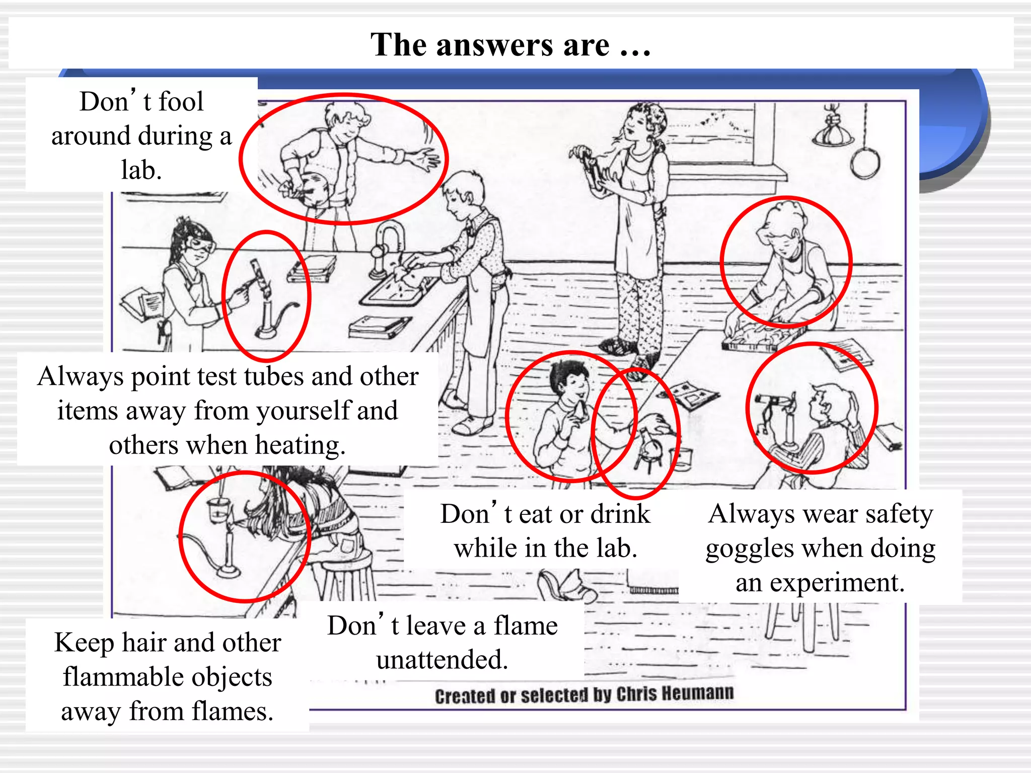 Lab Safety - Rules and Symbols | PPTX