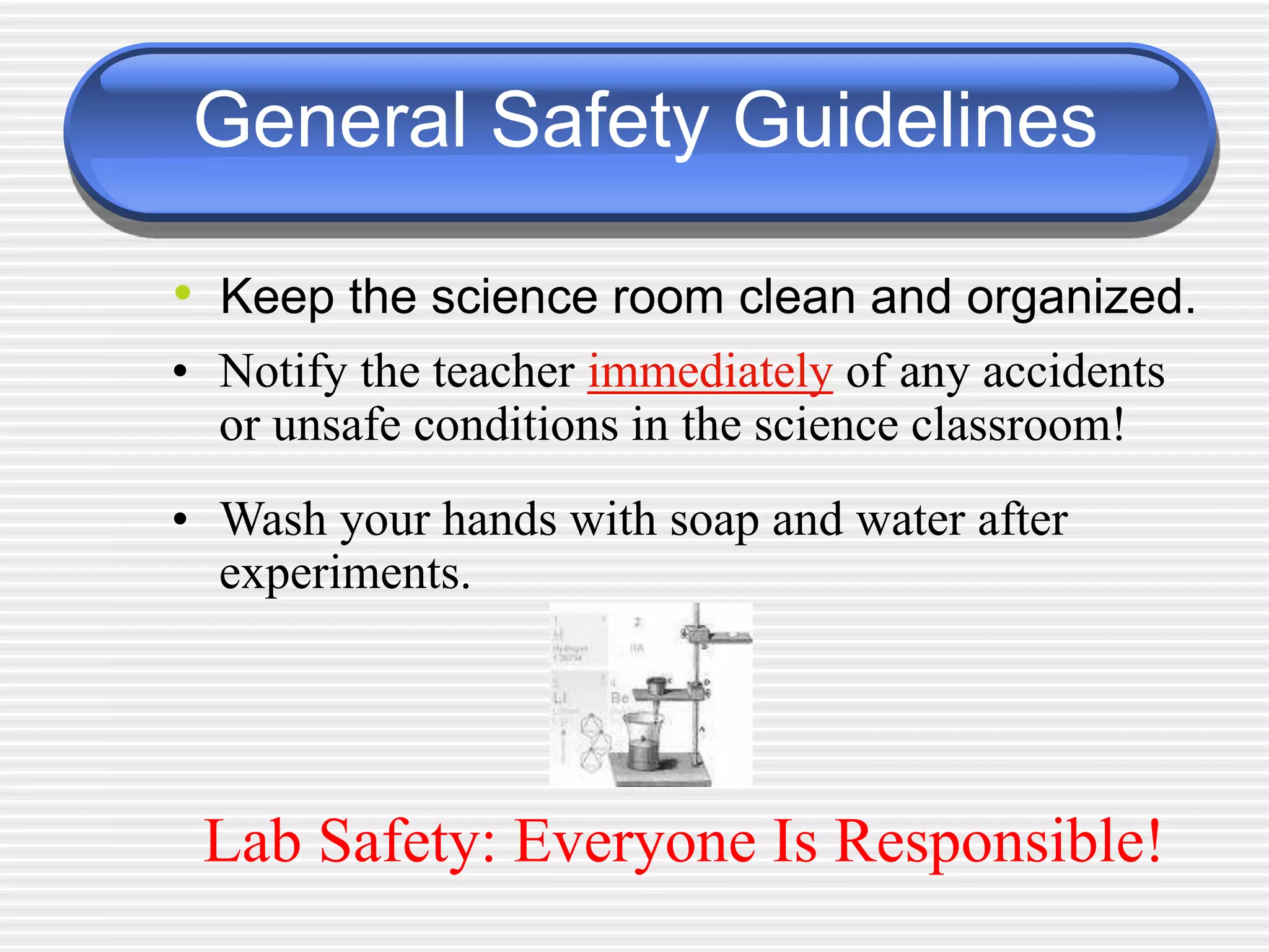 Lab Safety - Rules and Symbols | PPTX