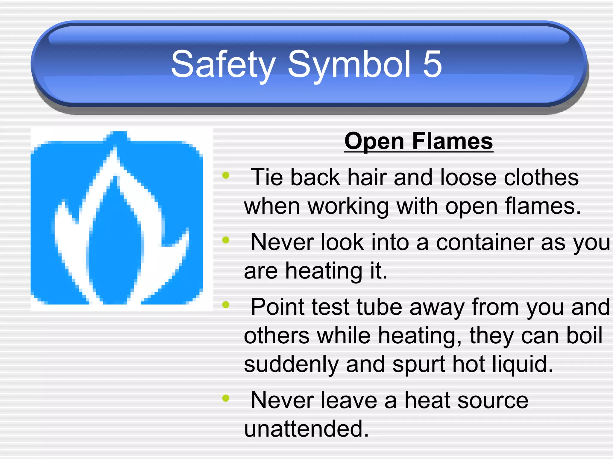 Lab Safety - Rules and Symbols | PPTX