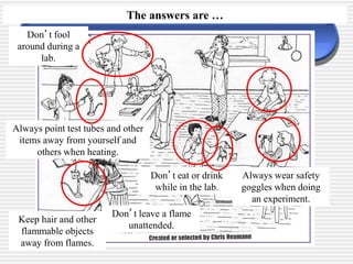 Lab Safety - Rules and Symbols | PPTX