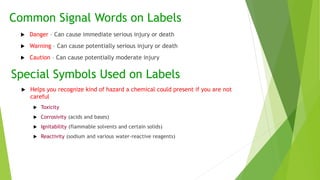 Lab safety 19062019.ppt | First Aid | Injuries