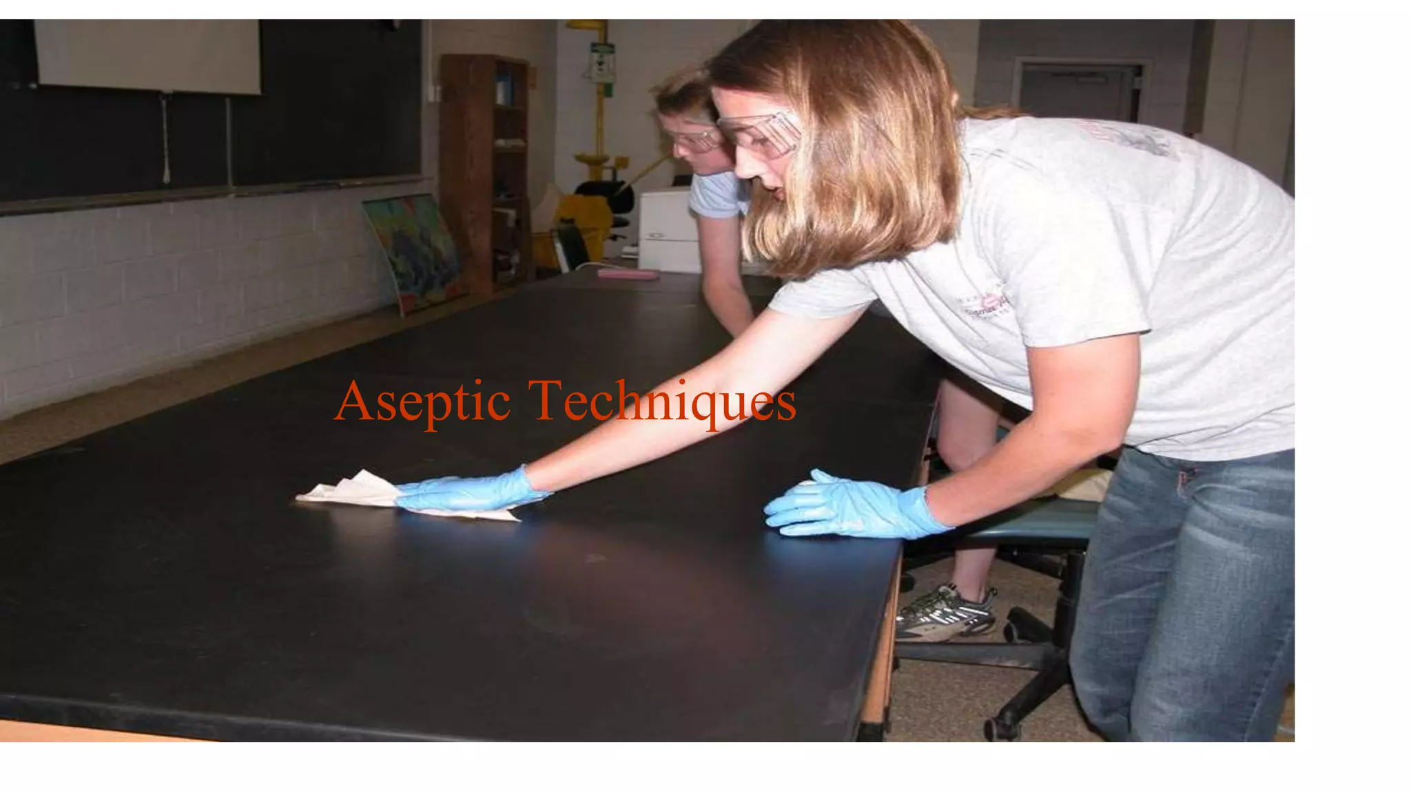 Lab safety and a septic tequniqes | PPTX