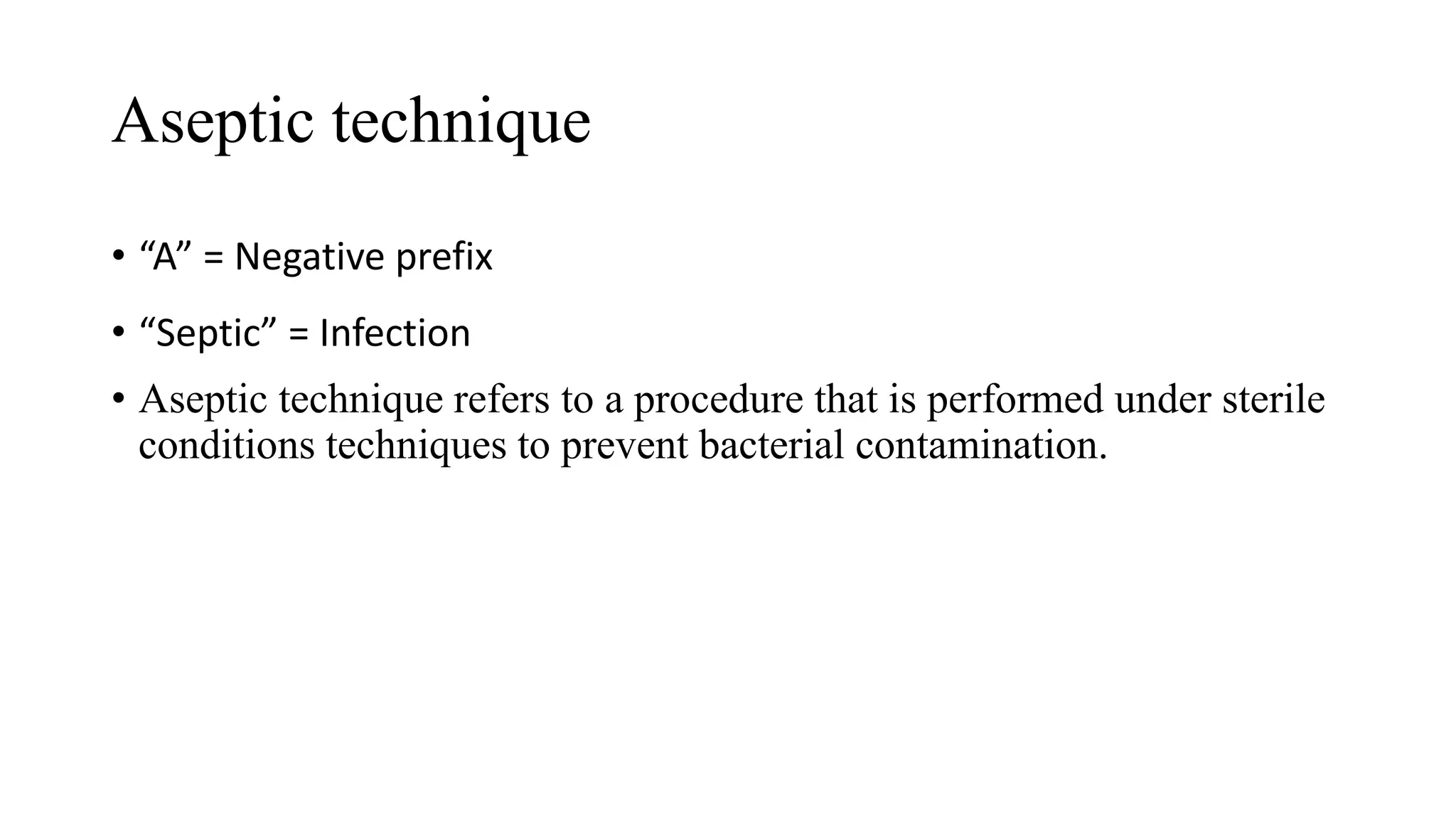 Lab safety and a septic tequniqes | PPTX