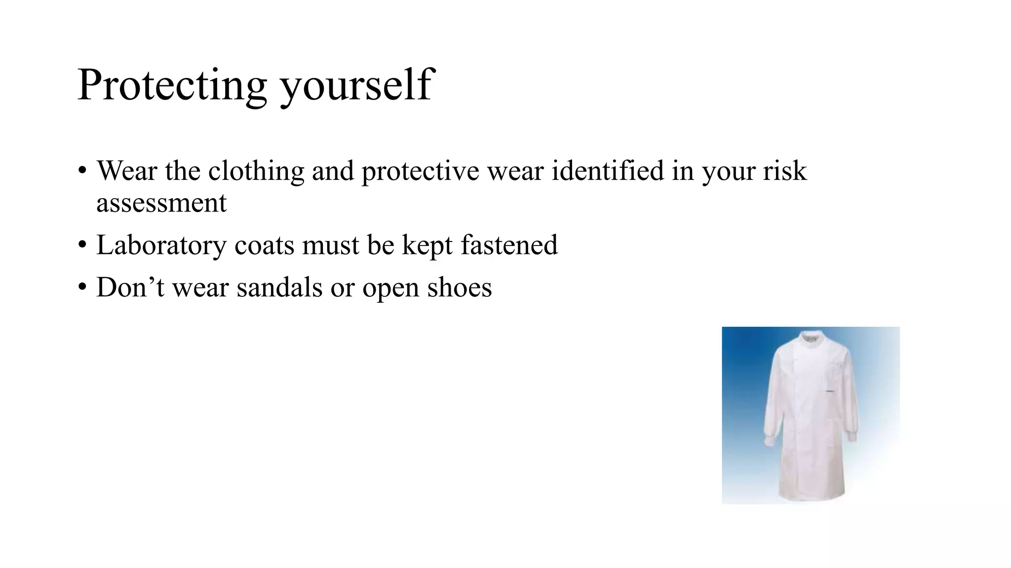Lab safety and a septic tequniqes | PPTX