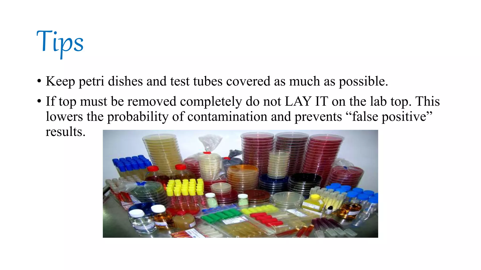 Lab safety and a septic tequniqes | PPTX