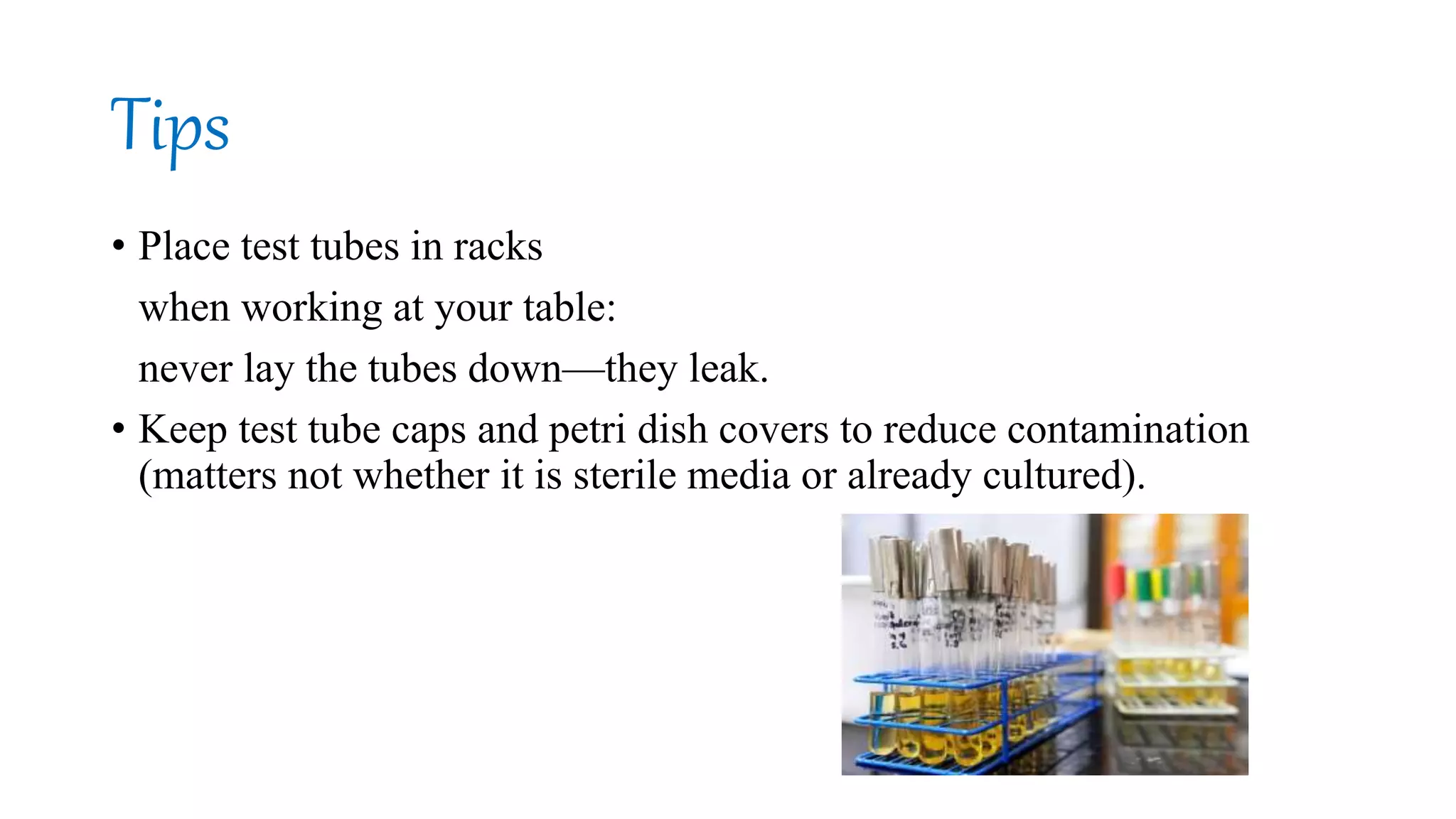Lab safety and a septic tequniqes | PPTX