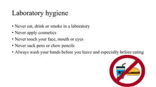 Lab safety and a septic tequniqes | PPTX