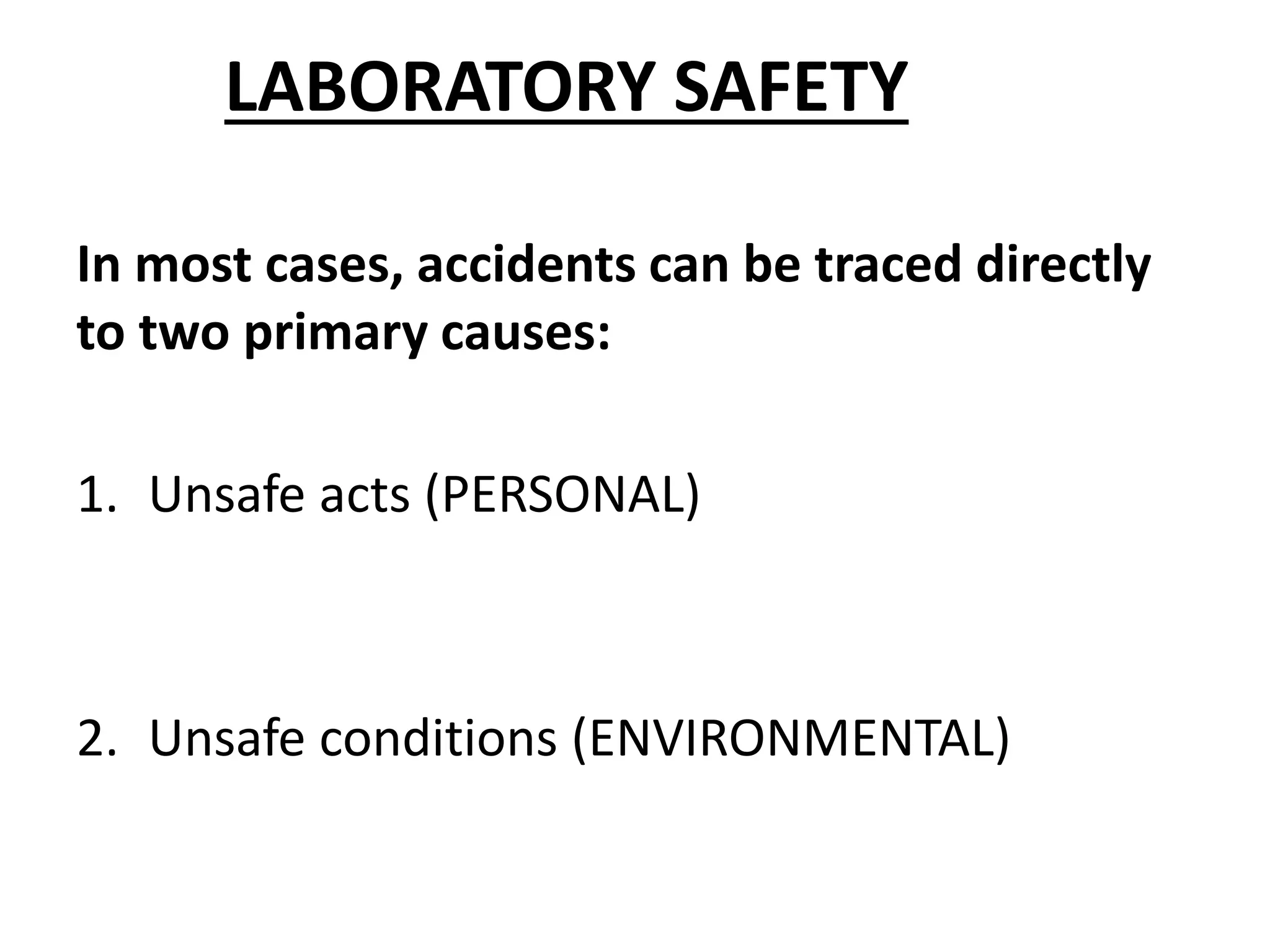 Lab safety and regulations by dr.brahmesh, PG BIOCHEMISTRY, AMC, VIZAG ...