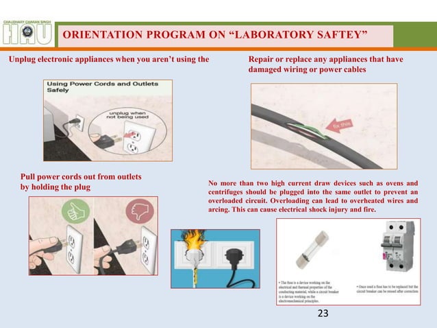 Lab safety Presentation by Dr Vinay Kumar | PPT