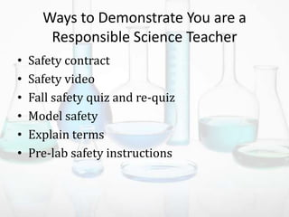Lab safetyfortchrs | PPT