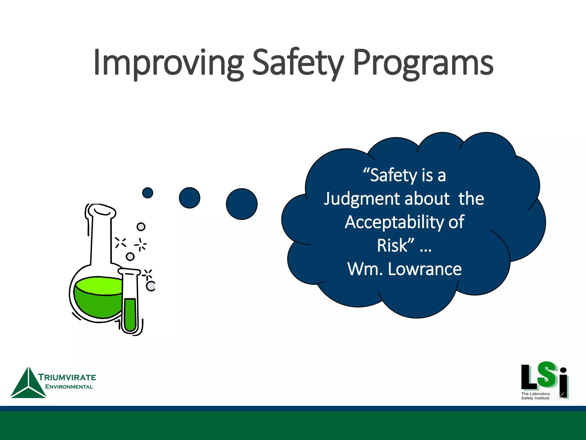 10 Components of a Highly Effective Lab Safety Program | PPT | Free ...