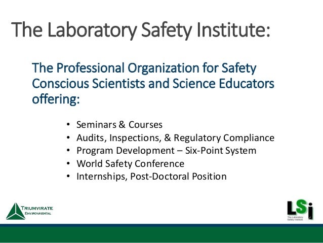 10 Components of a Highly Effective Lab Safety Program