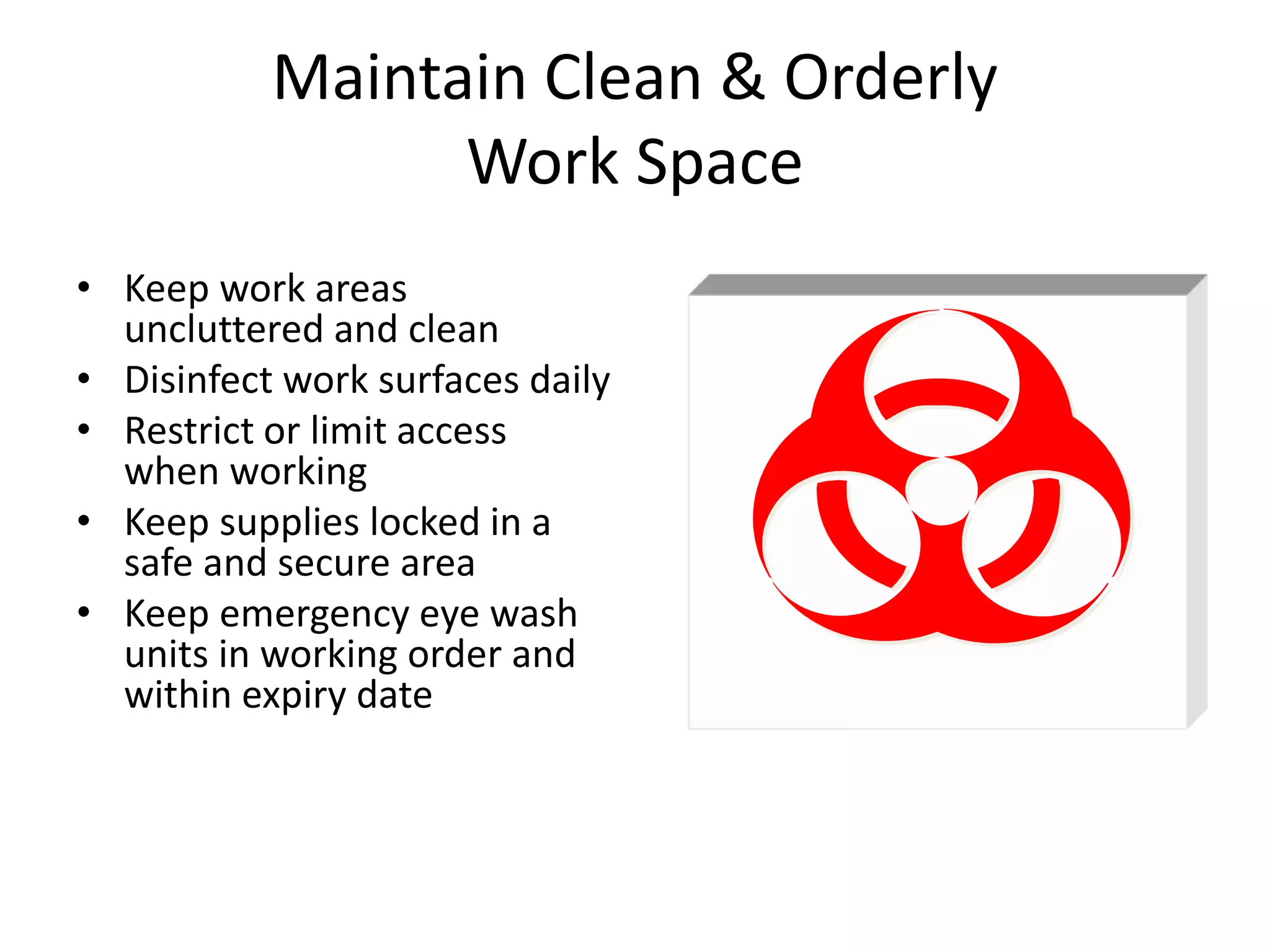 Lab safety measures | PPT