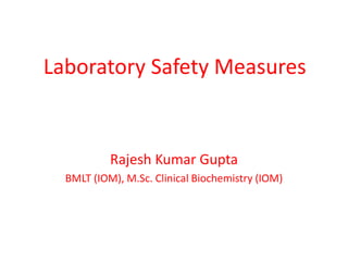 Lab safety measures | PPT