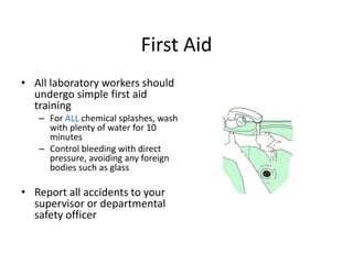 Lab safety measures | PPT