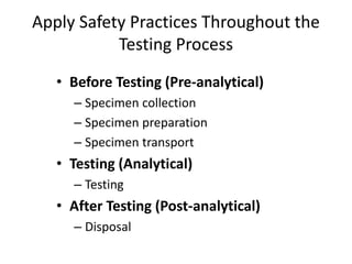Lab safety measures | PPT