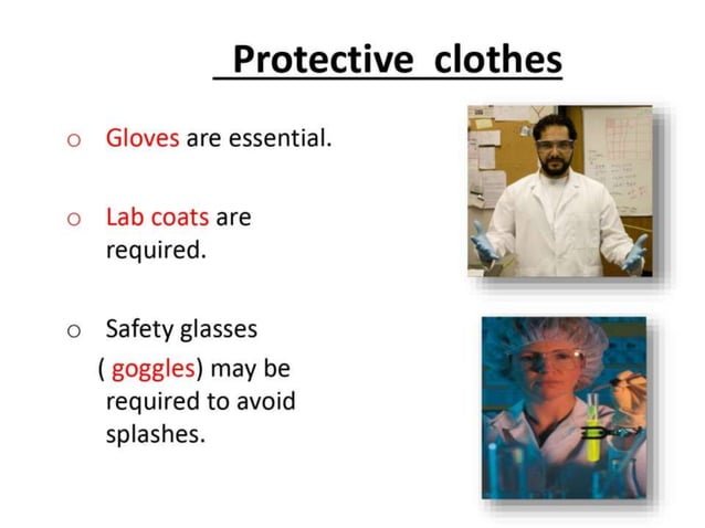 Lab safety for MLT students | PPTX | Blood Disorders | Diseases and ...