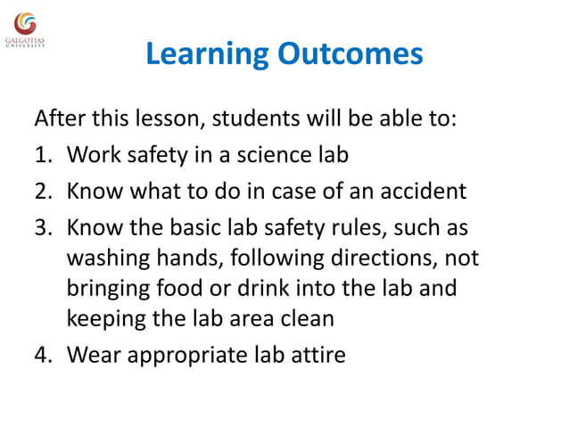 Lab safety for MLT students | PPTX | Blood Disorders | Diseases and ...