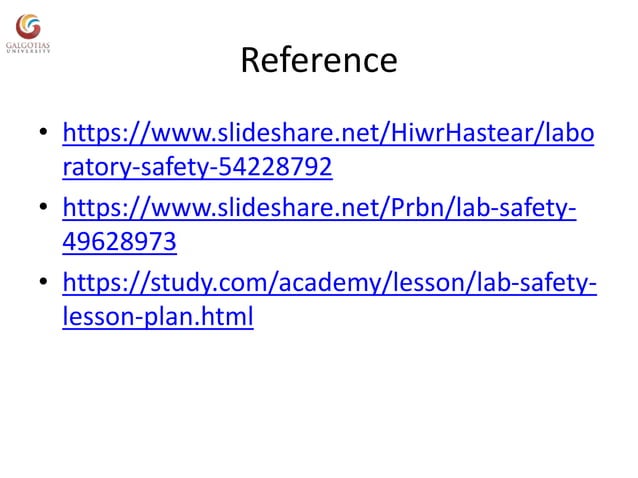 Lab safety for MLT students | PPTX | Blood Disorders | Diseases and ...