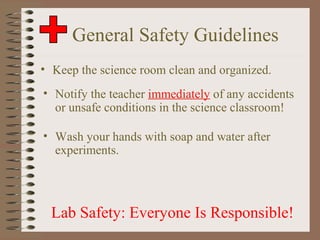 Safety in the Science Lab | PPT