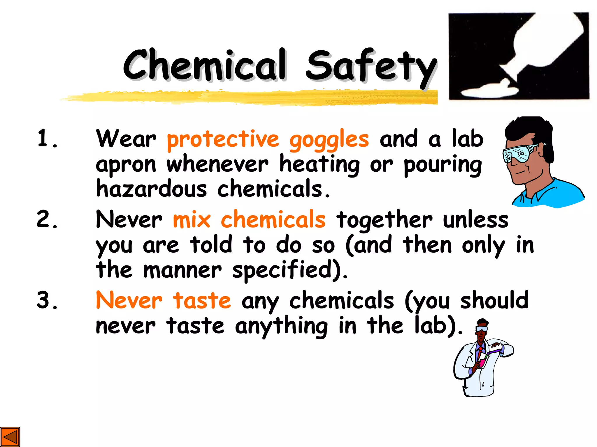 Lab safety ppt | PPT