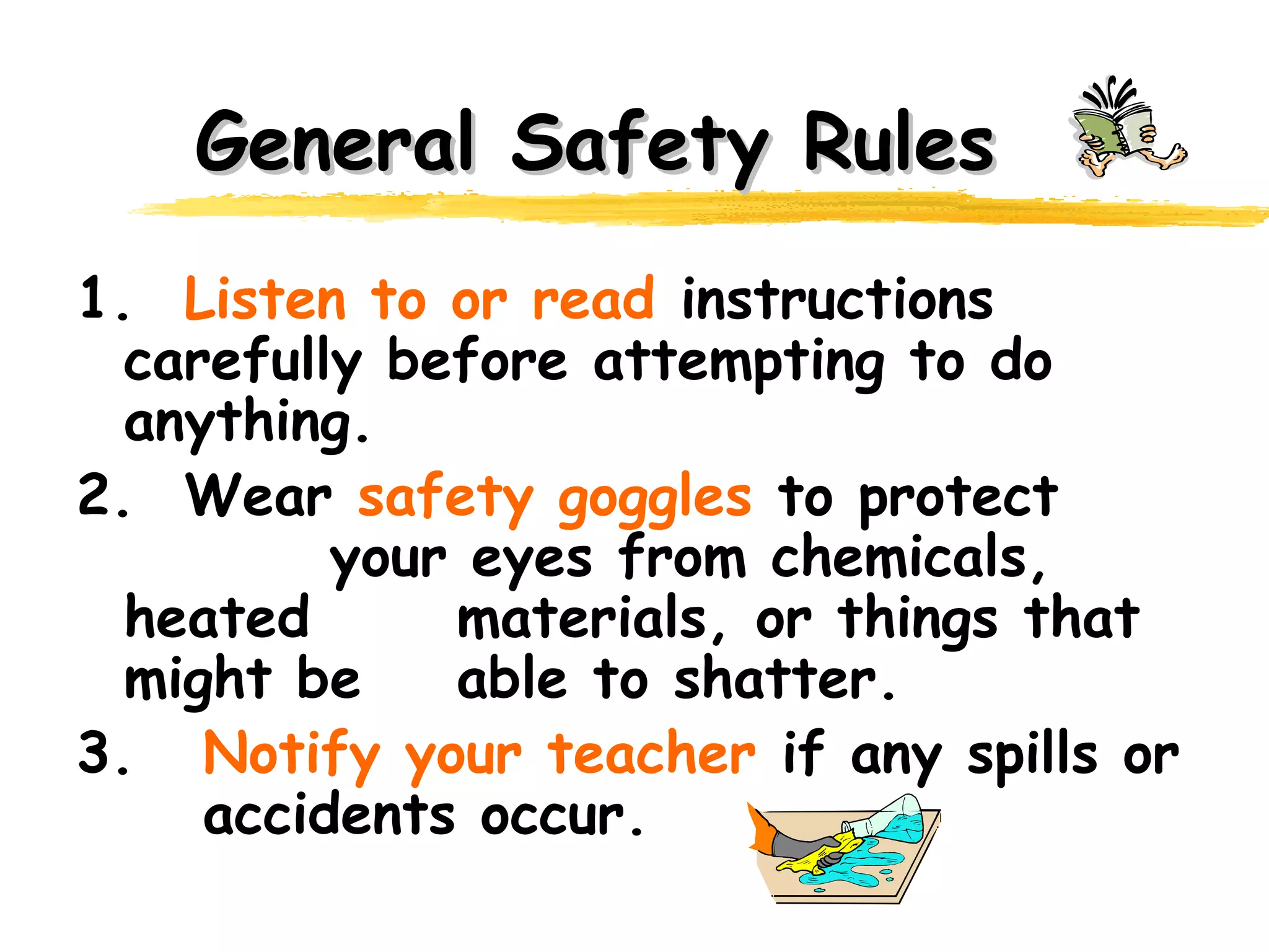 Lab safety ppt | PPT