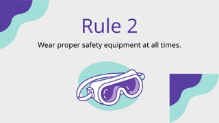 Lab Safety - Proper handling of chemicals | PPTX