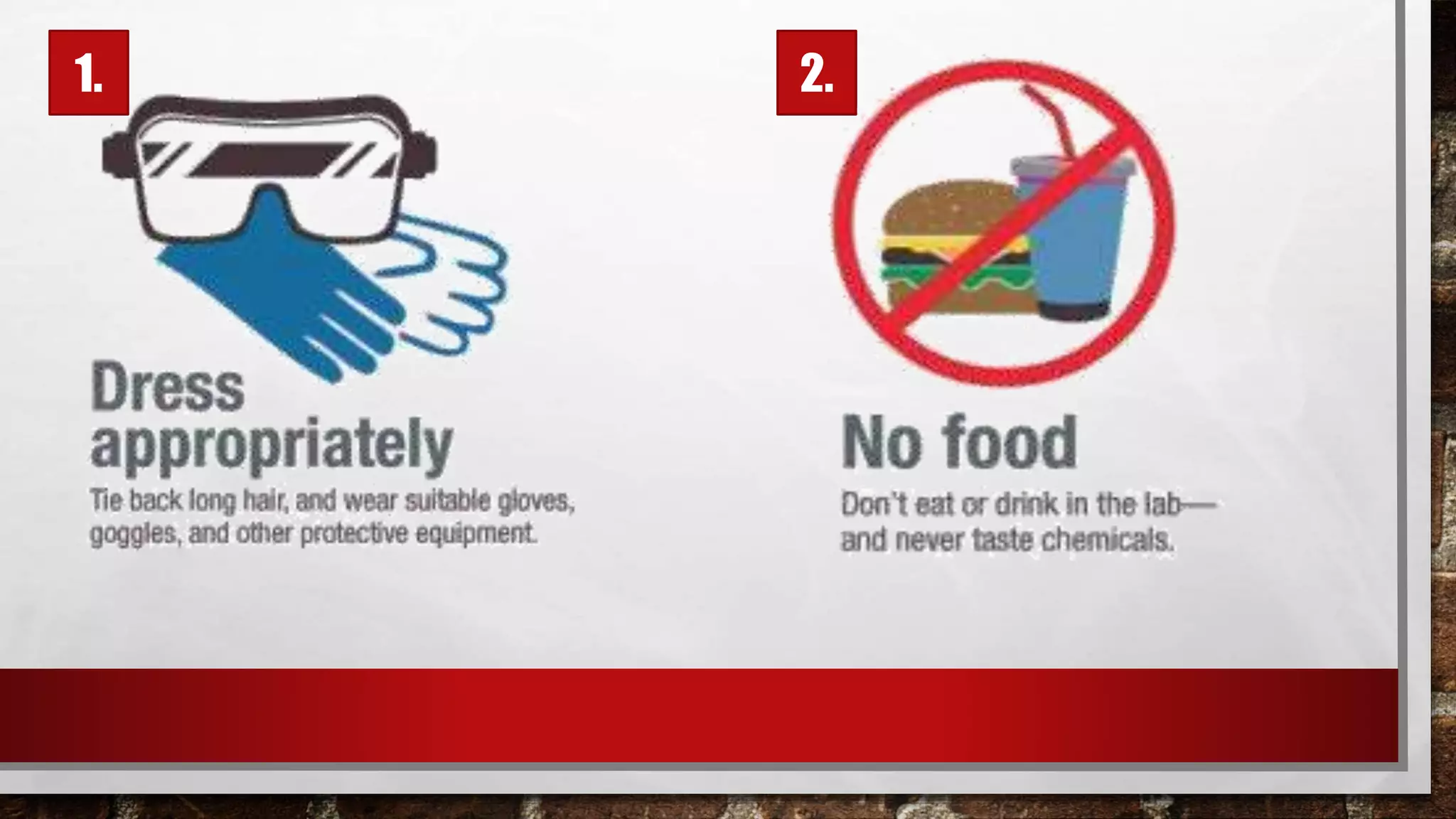 Lab safety rules, safety symbols and tools | PPTX