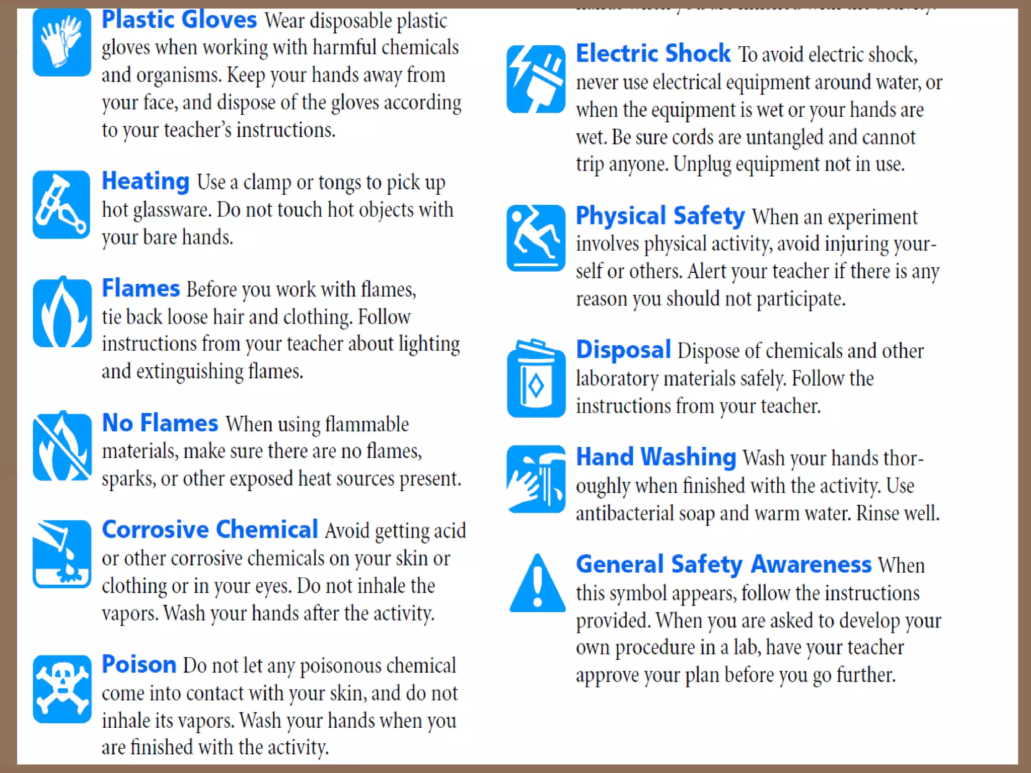 Lab safety symbols & definition | PPT