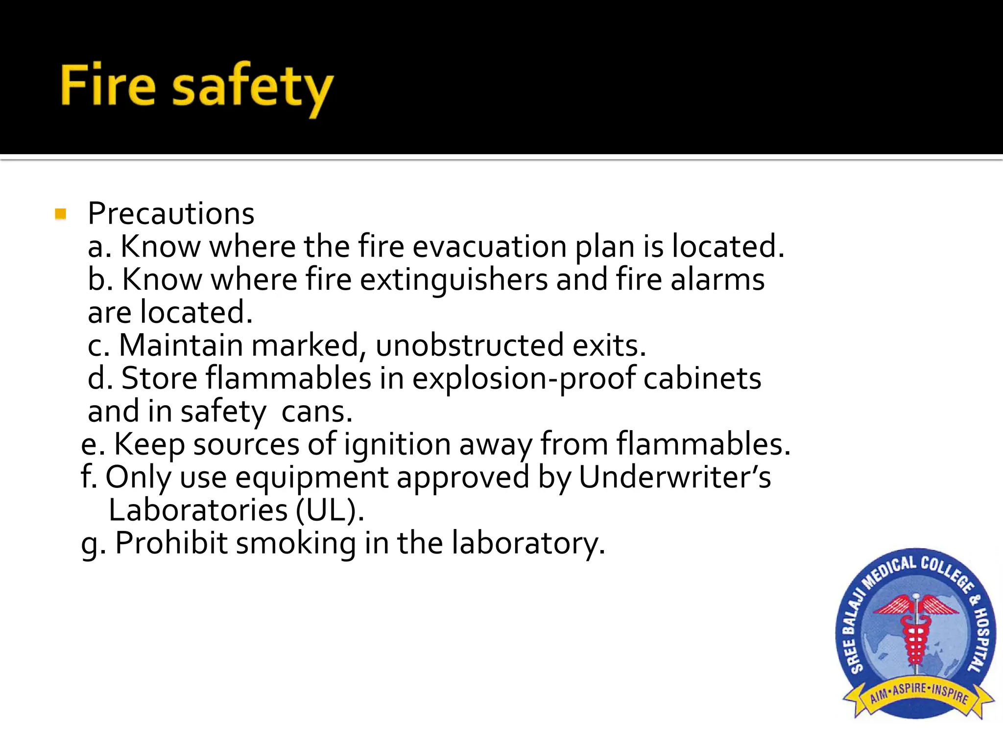 Lab safety Universal precautions,Patient safety, staff safety .pptx