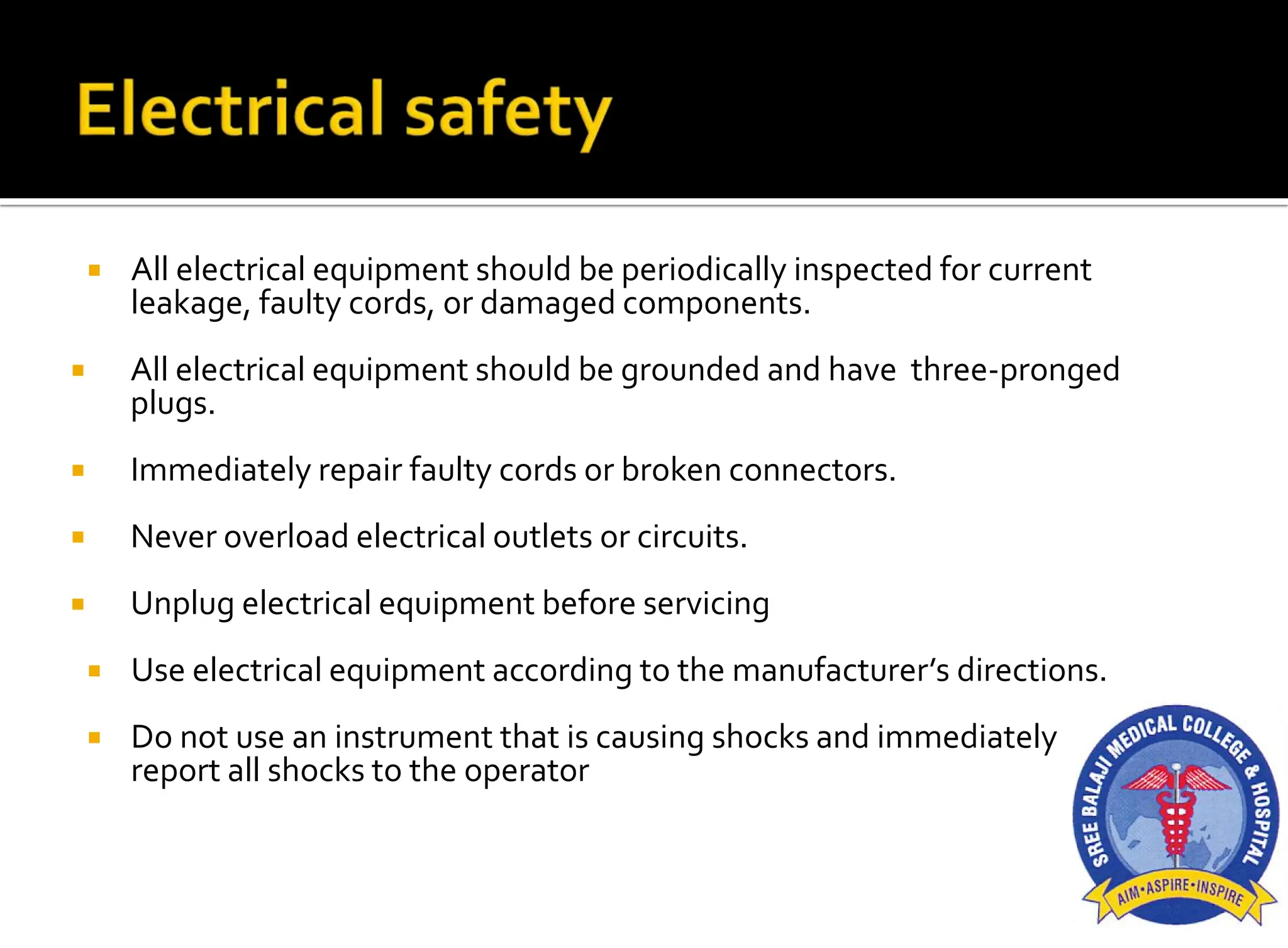 Lab safety Universal precautions,Patient safety, staff safety .pptx